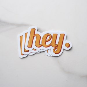 Hey. Sticker for Hydroflask Water Bottle Inspired by Jim Croce - Funny ...