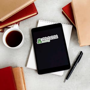 Unbothered Moisturized in My Lane Flourishing Funny Sticker for ...