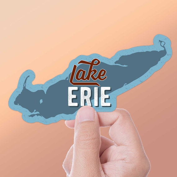 Lake Erie Bumper Sticker Car Cute New York Souvenir Sticker - Etsy