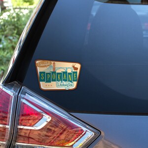 Spokane Sticker, Spokane WA Bumper Stickers, Eastern Washington Decals ...