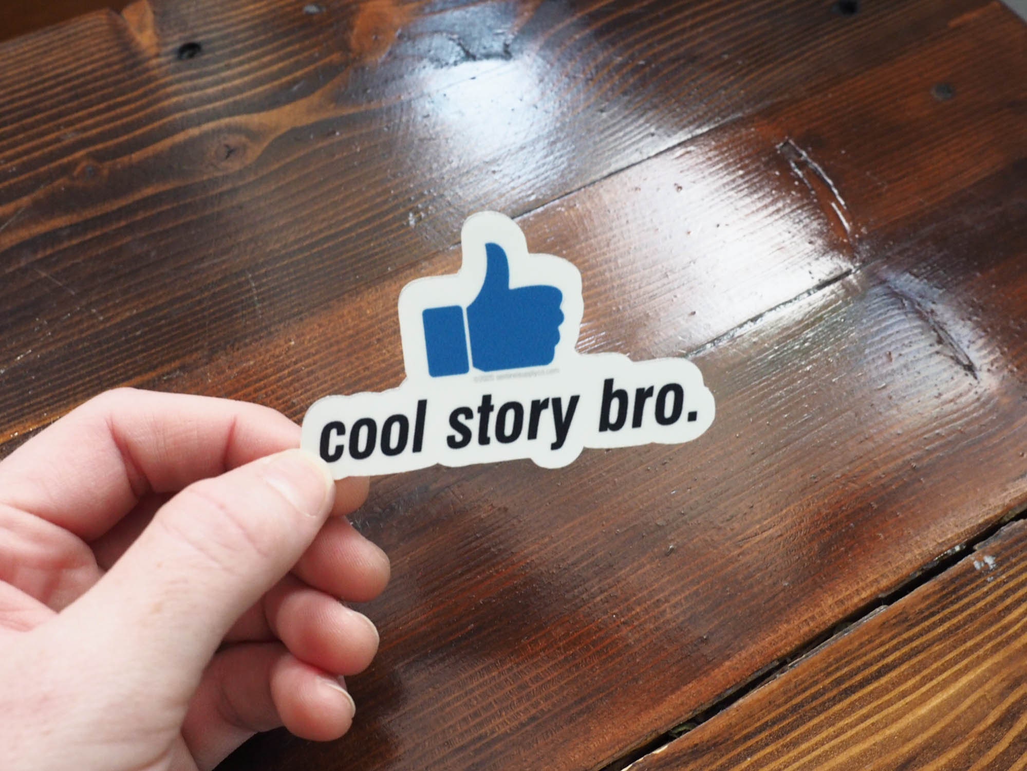 Cool Story Bro Sticker Funny Meme Stickers for Hydroflask - Etsy
