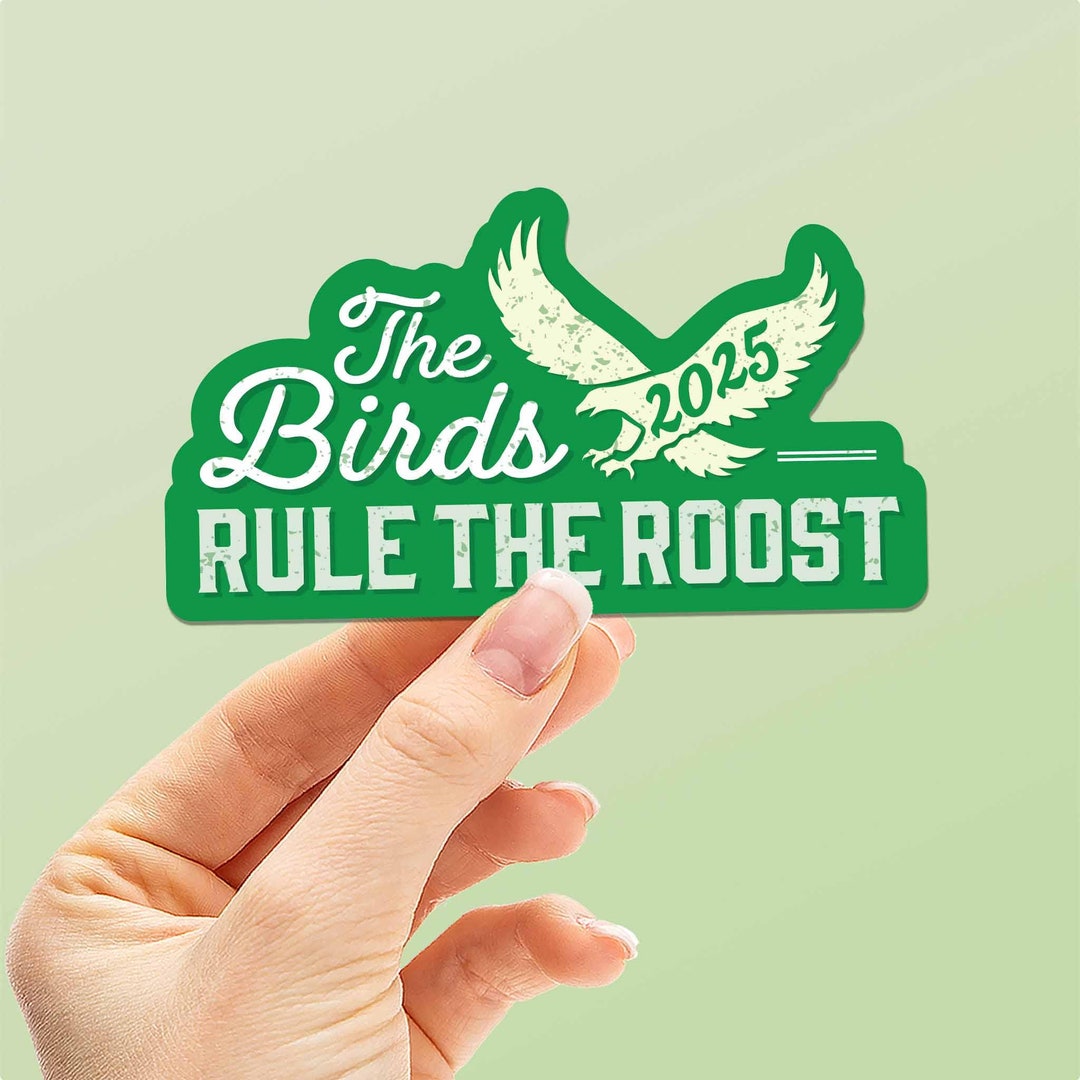 The Birds Rule the Roost 2025 Sticker for Hydroflask Water Bottle ...