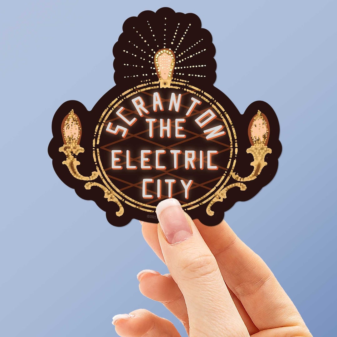 Scranton Pennsylvania Sticker for Hydroflask Water Bottle, Cute ...