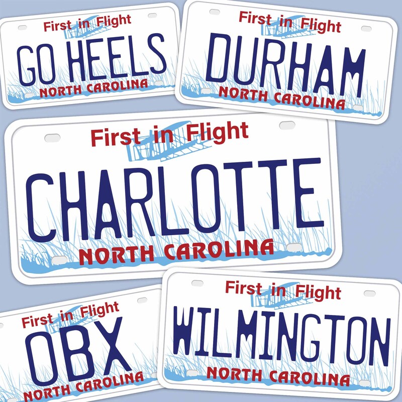 North Carolina Sticker - Etsy