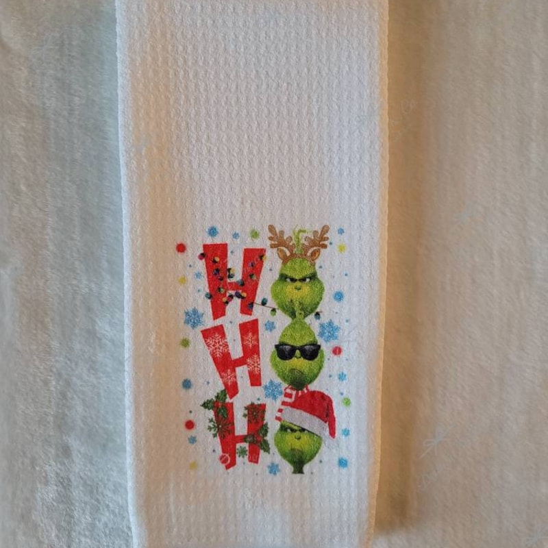 Grinch Towels - Etsy