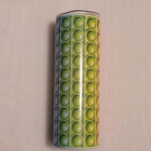 15oz and 20oz Bubble Pop/fidget Themed, Rainbow Colored Stainless Steel ...