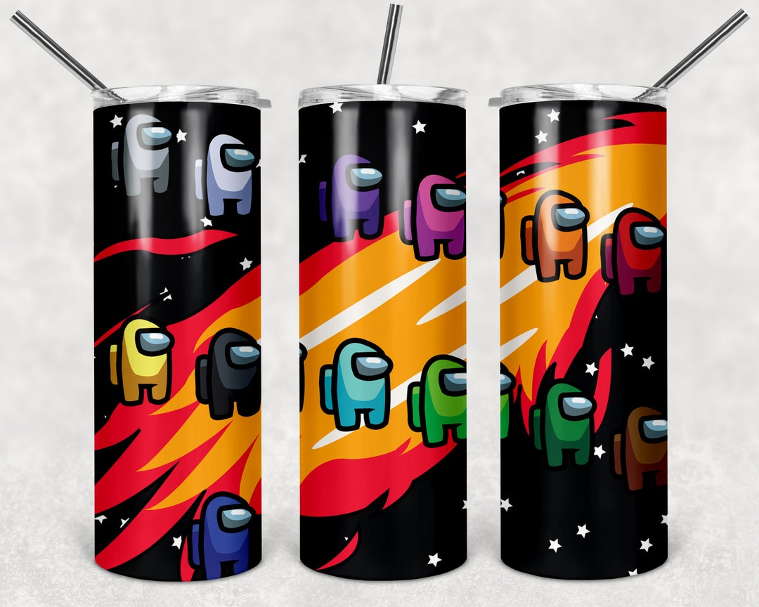 Video Game Themed 20oz Stainless Steel Tumbler/travel Mug With Slider ...