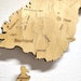 New-zealand Wooden Design Map - Etsy
