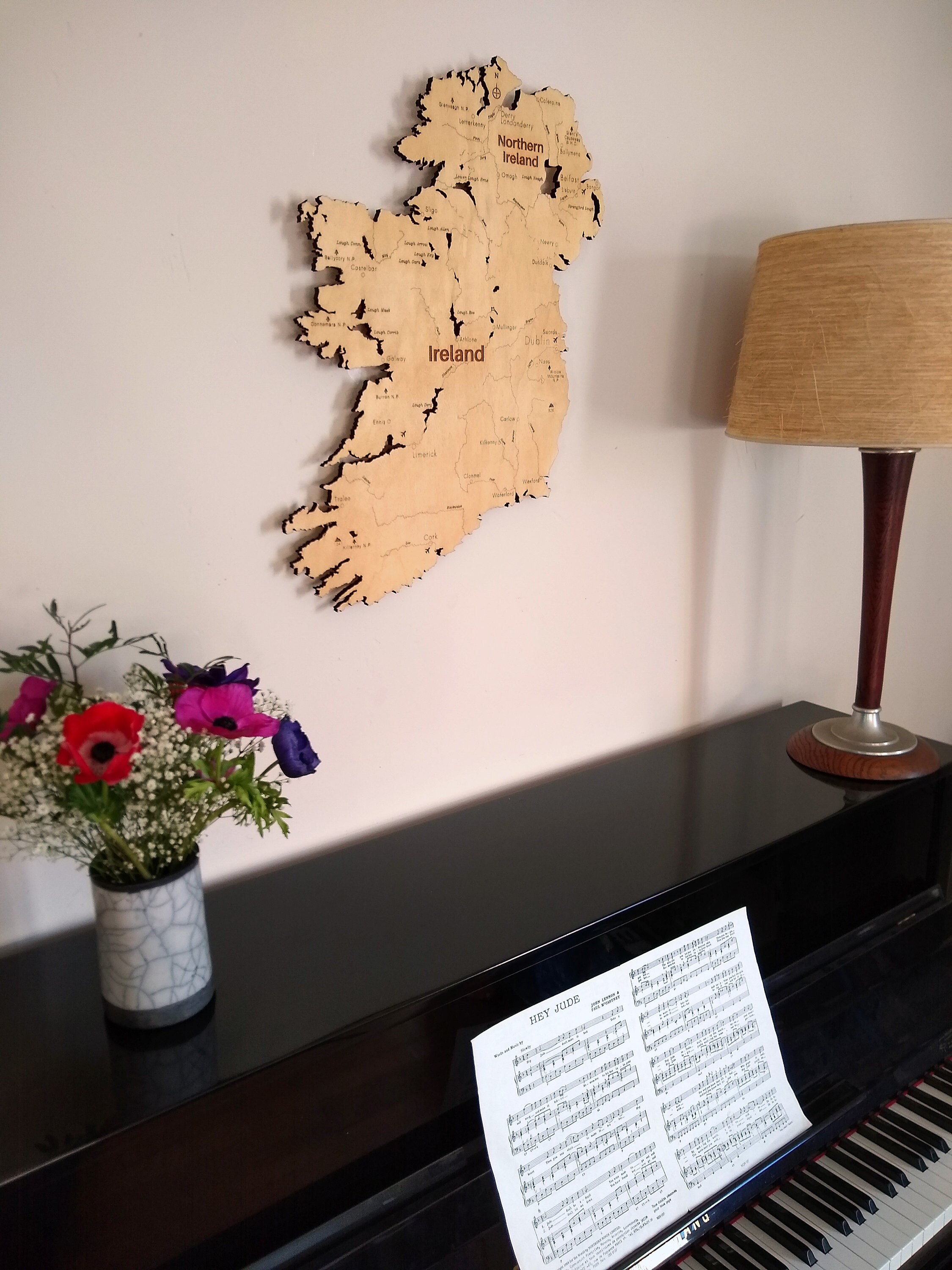 Design Map of Ireland - Etsy