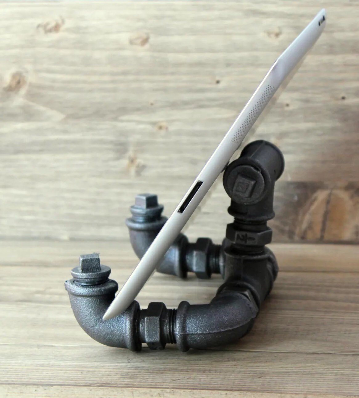 Industrial Pipe Stand for Ipad and Tablets - Etsy