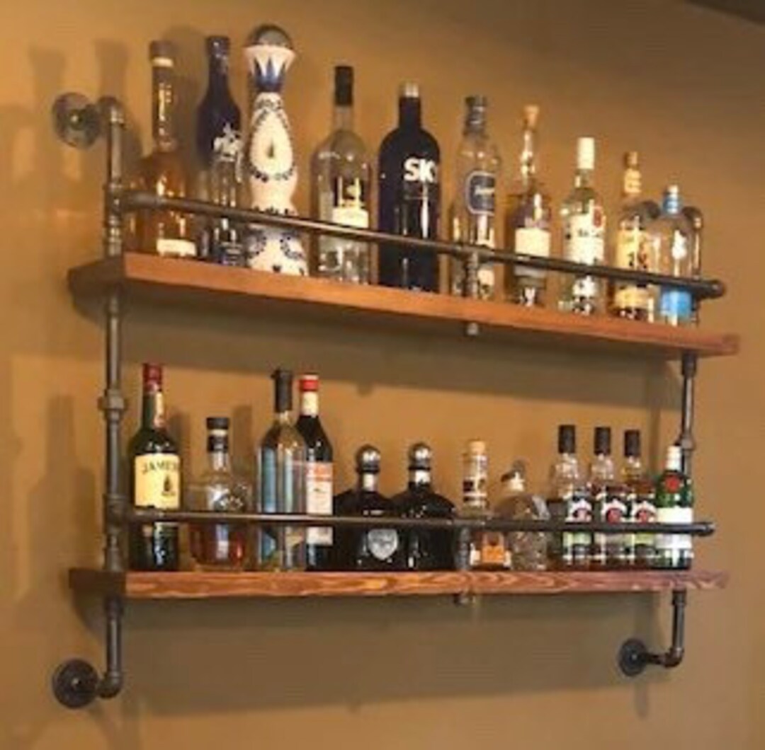 Industrial Pipe Man Cave Bar - Etsy