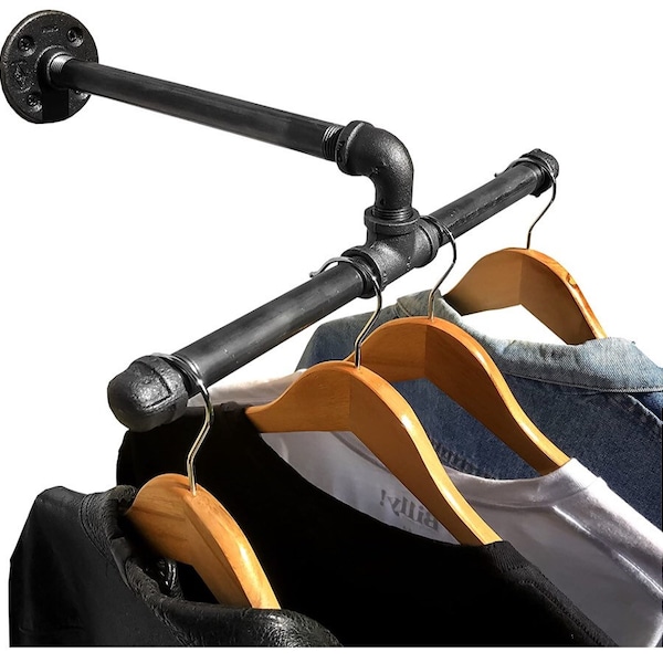 Industrial Pipe Clothing Rack - Etsy