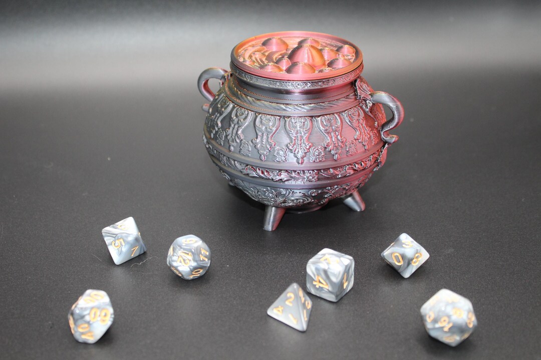 Witches Cauldron Dice/trinket Vault - Etsy