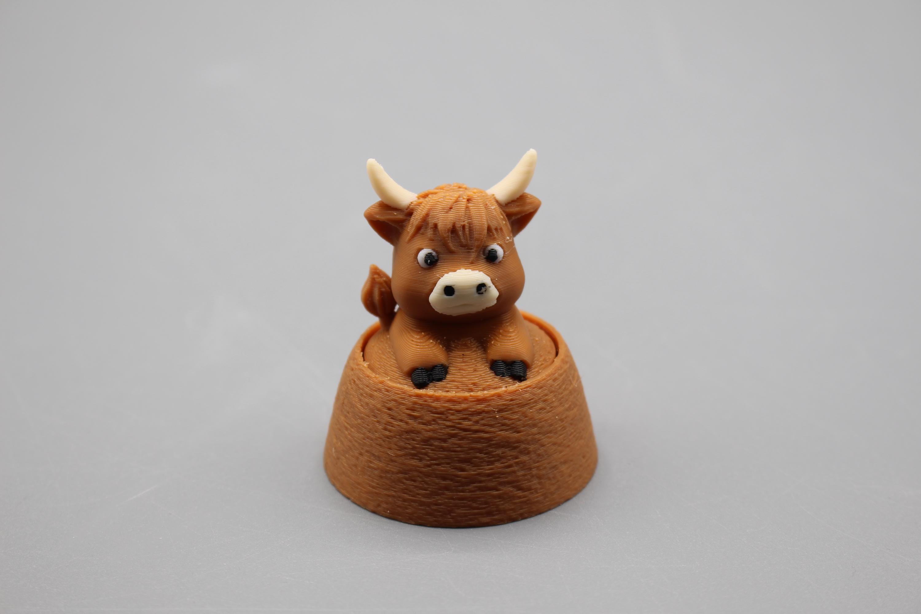 Clicker Animal Fidget Keychains | Fidget Toy | 3D Printed Sensory Toy ...