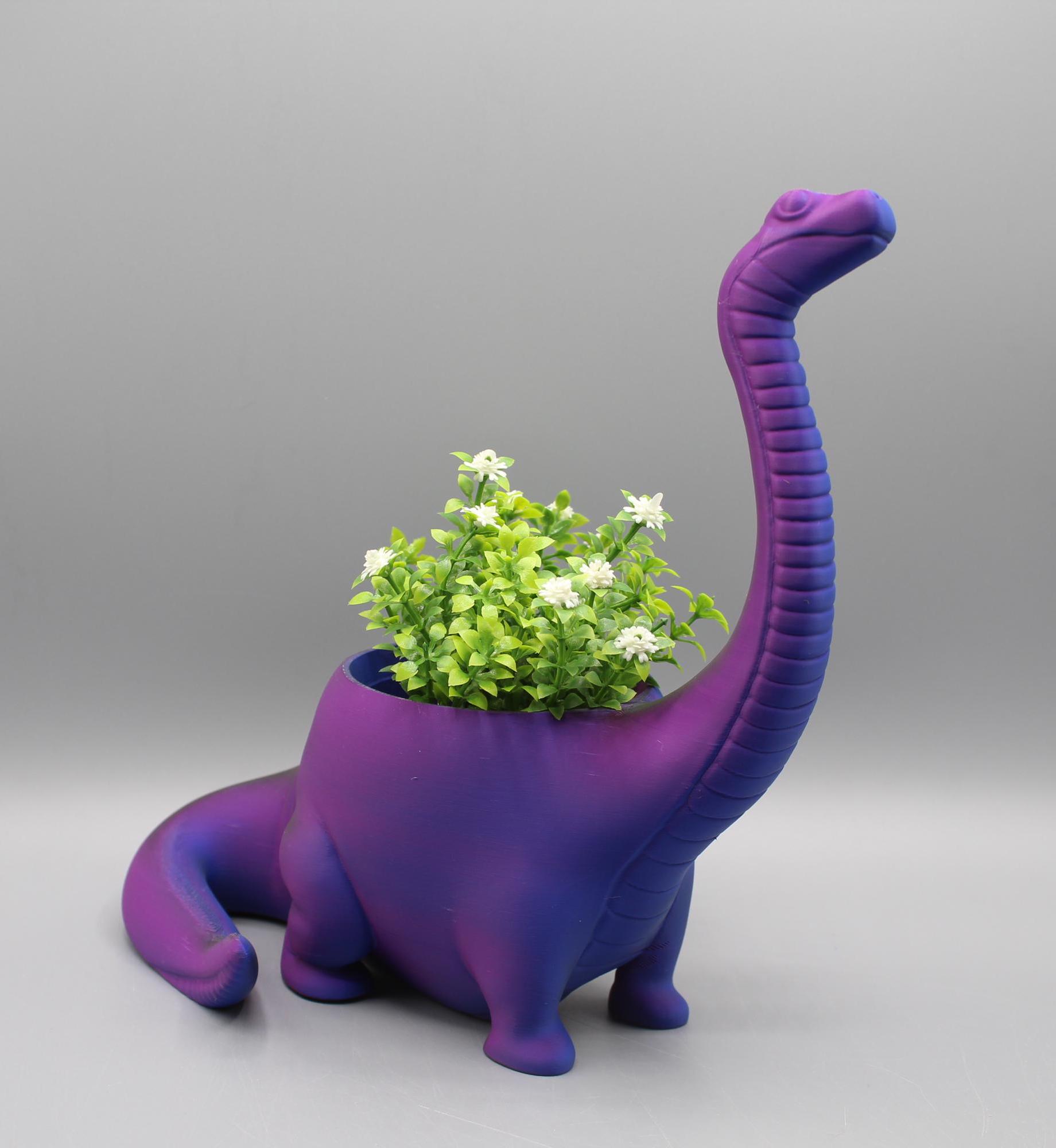 Planter Herbivore | Dinosaur Succulent Potted Planter | Dinosaur Home ...