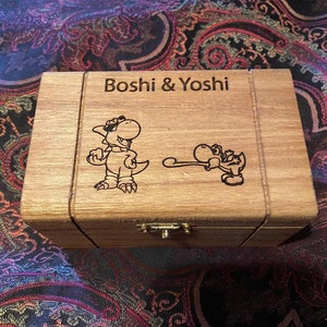 B & Y Wooden Engraved Keepsake Box - Etsy
