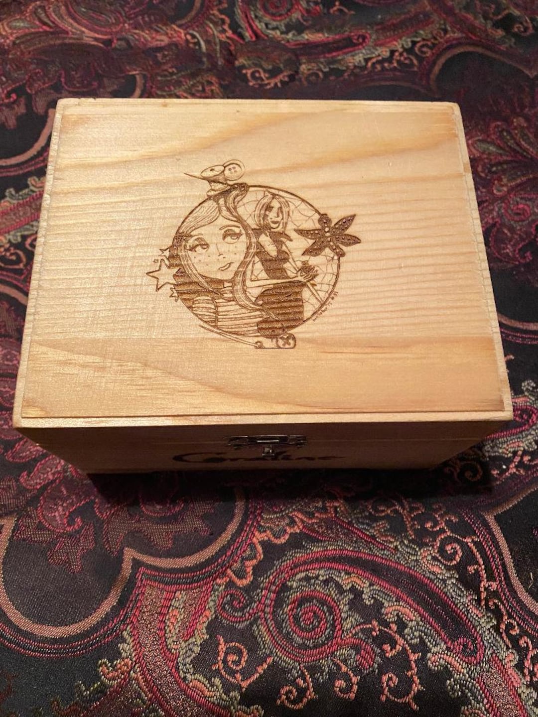 Coraline Wooden Box - Etsy