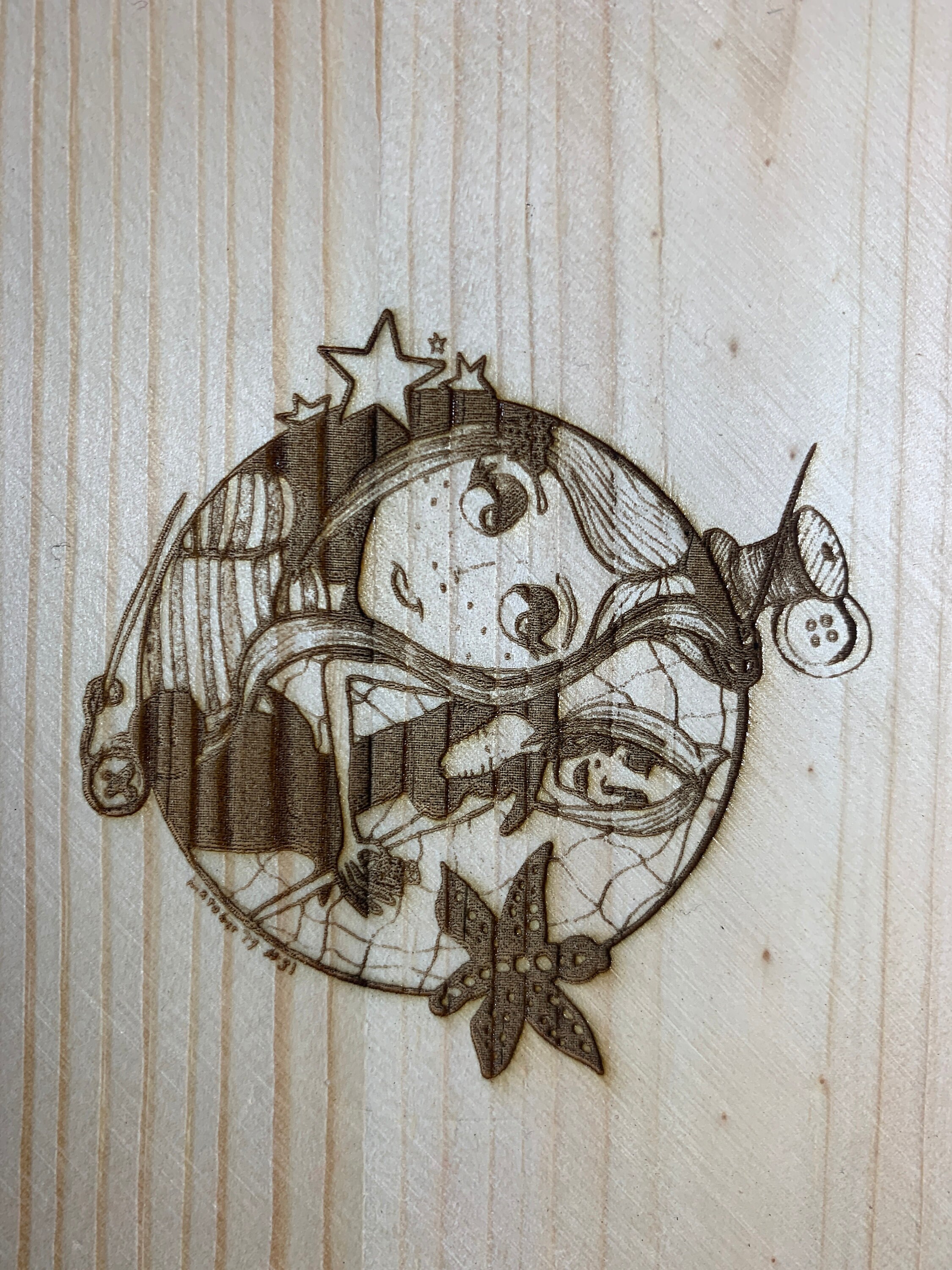 Coraline Wooden Box - Etsy