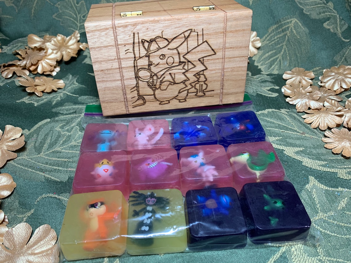 Pokemon special edition bath time soap bundle with wooden gift | Etsy