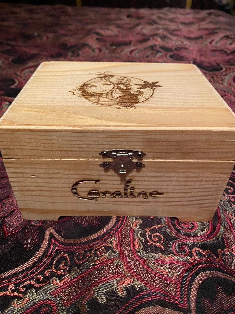 Coraline Wooden Box - Etsy