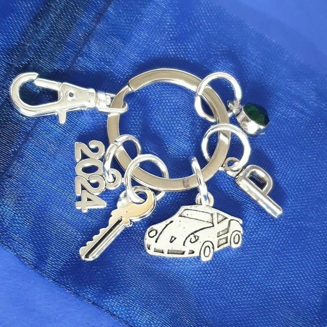 New Driver Car Keyring With Initial Personalised Gifts 2026 Pass ...