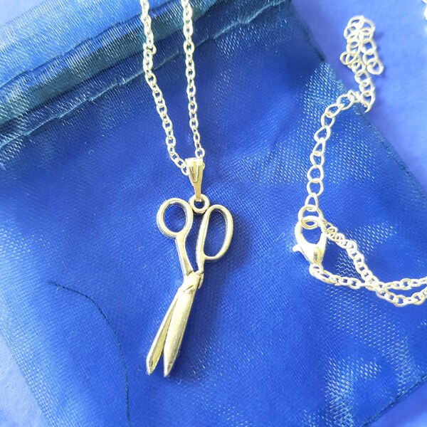 Scissors Pendant - Etsy