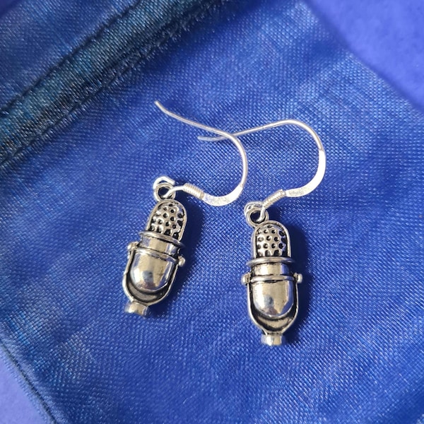 Micro Phone Earrings - Etsy UK