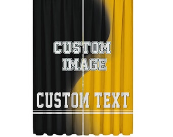Steelers Blackout Curtains - Etsy
