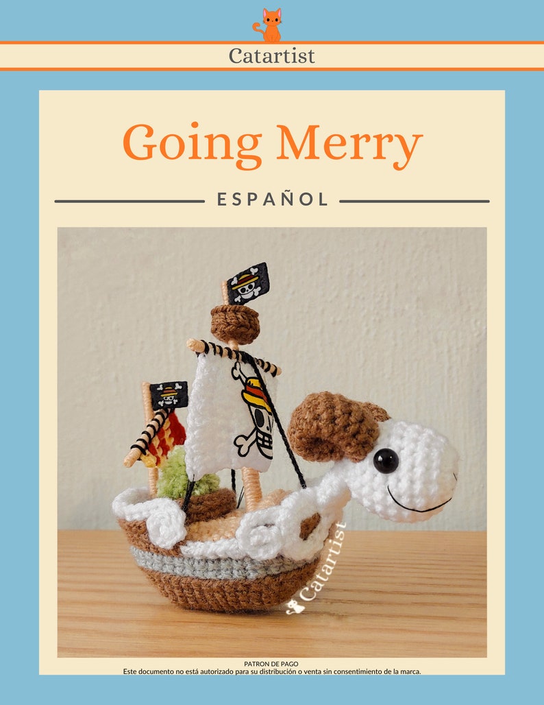 Pirate Ship CROCHET PATTERN - Amigurumi - PDF - Esp/eng - Etsy