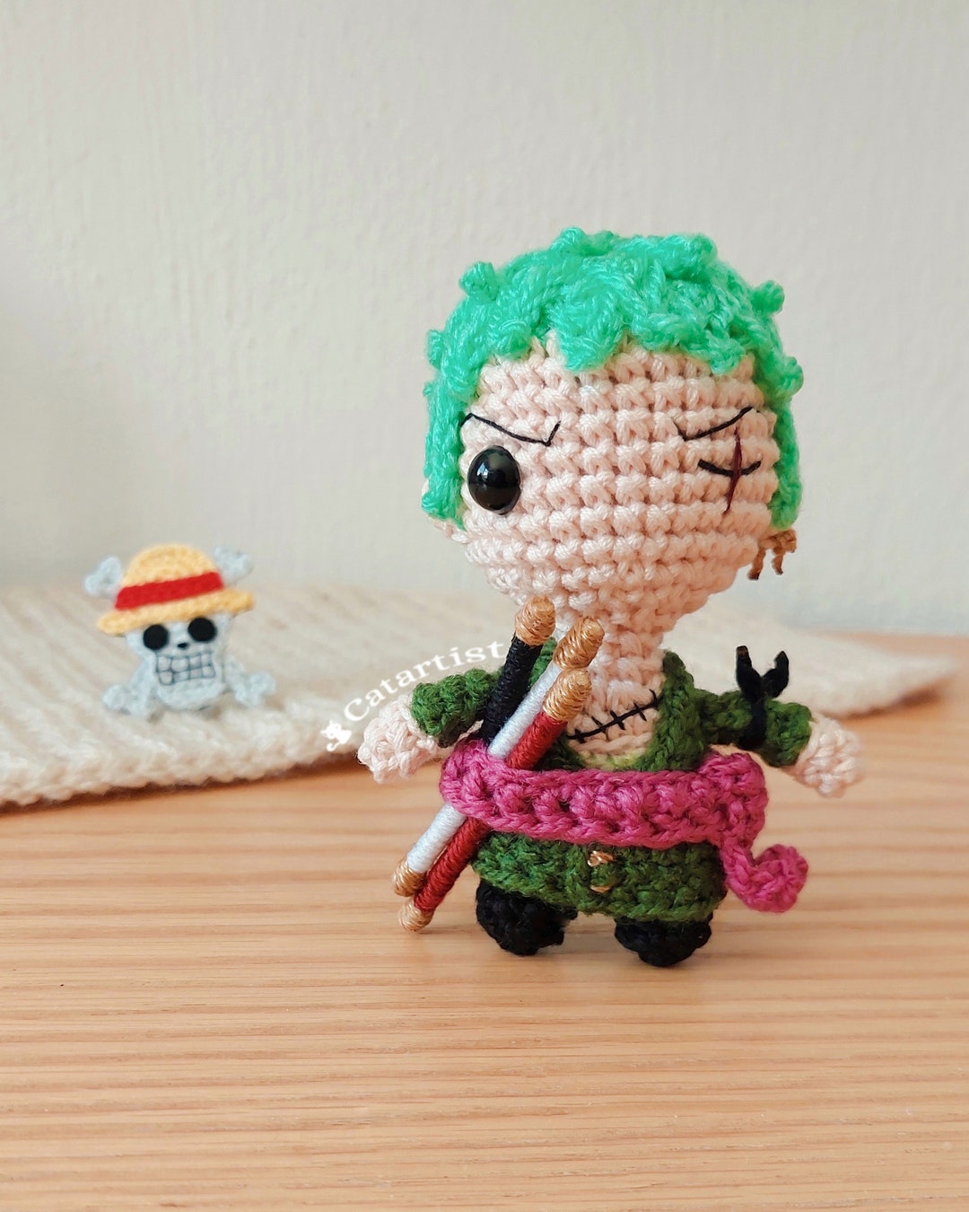 AMIGURUMI PATTERN Pirate Samurai - Crochet PDF - Esp/eng - Etsy