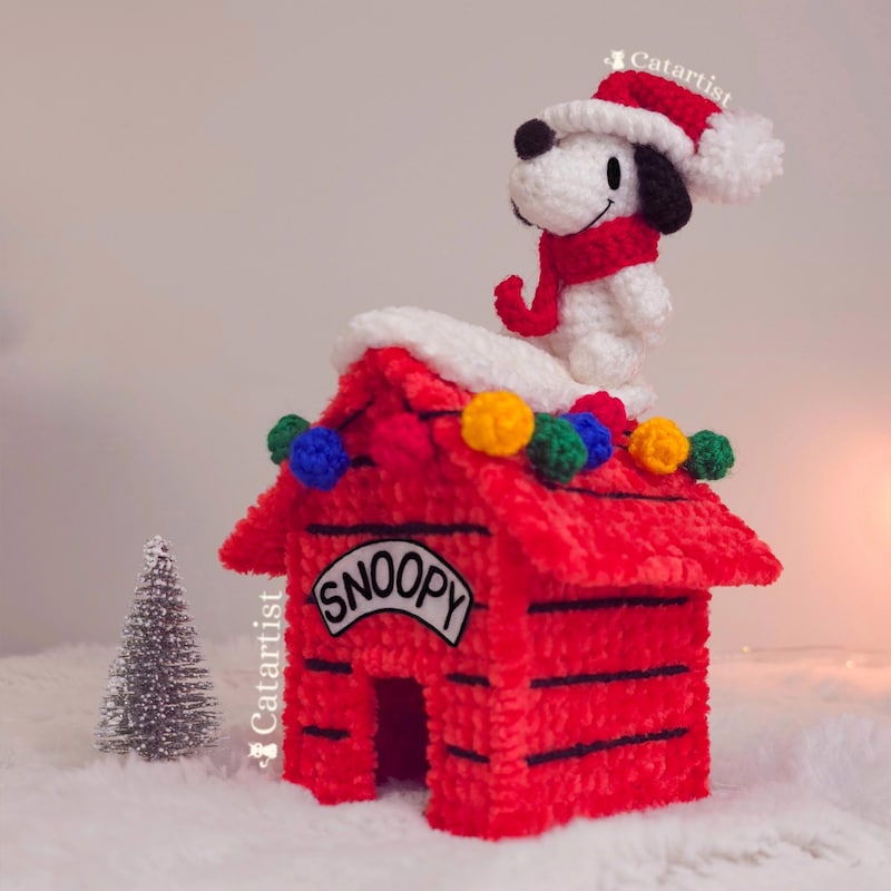 Snoopy Dog House Pattern - Etsy