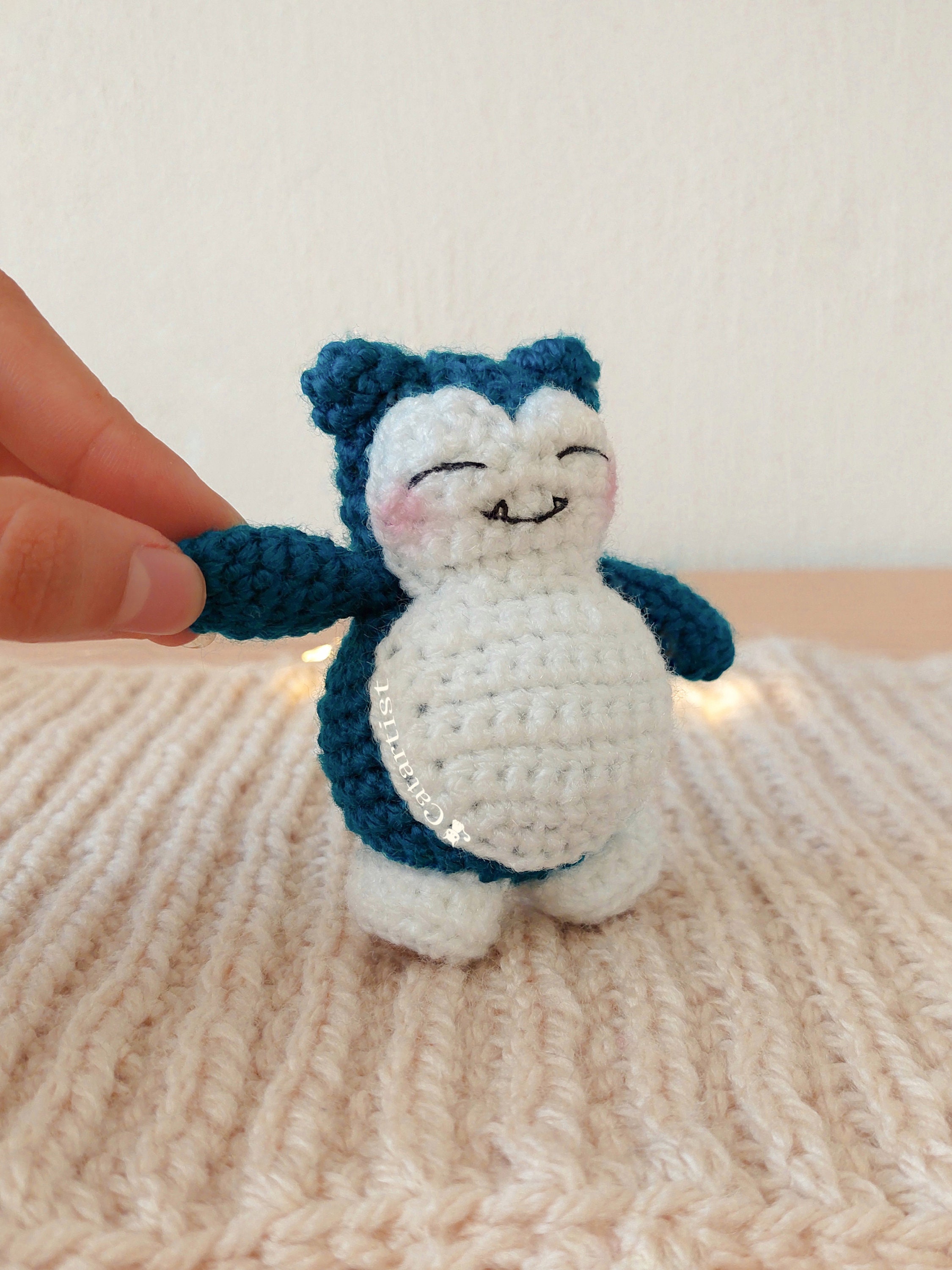 CROCHET PATTERN Snorlax Amigurumi PDF Esp-Eng - Etsy México