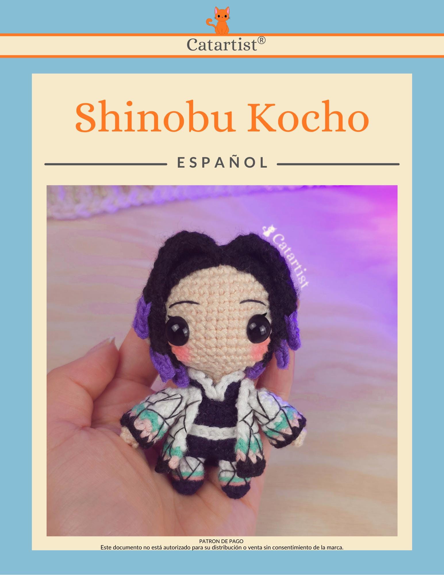 Pillar Insect Demon Hunter Crochet Pattern - Amigurumi - PDF - Esp/eng ...
