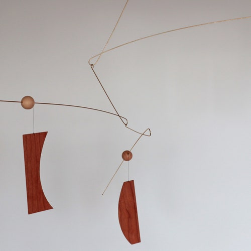 Kinetic Mobile Hanging Mobile for Home Decor With Movement - Etsy