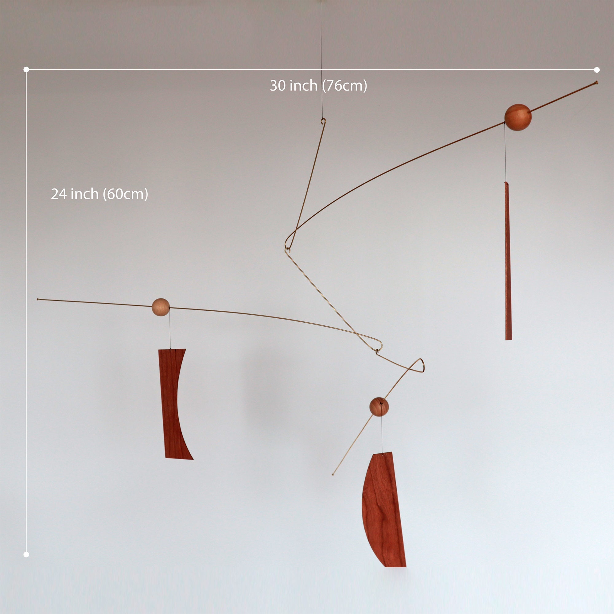 Kinetic Mobile, Hanging Mobile, Art for Home, Decor With Movement ...