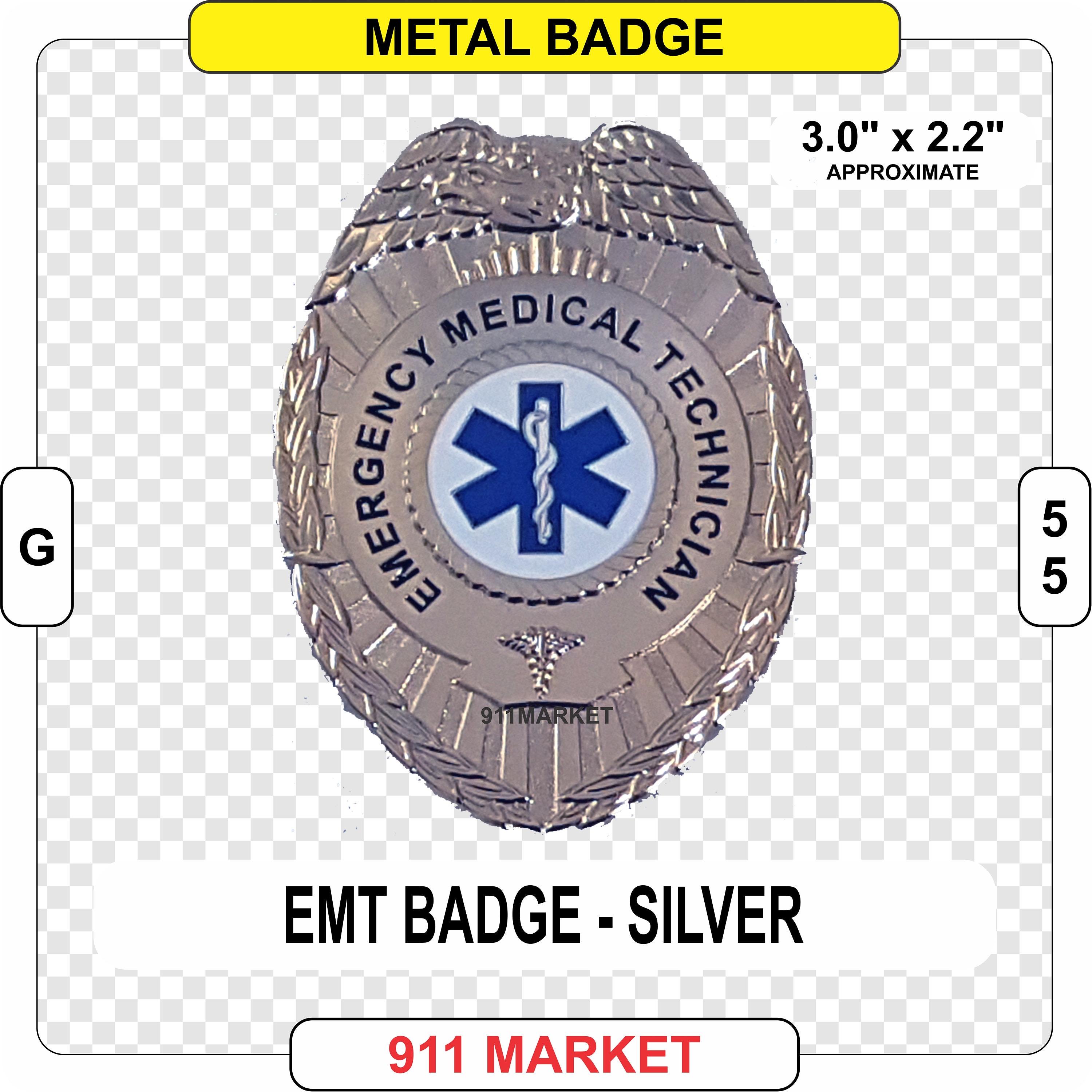 Emt Badge Tank - Etsy