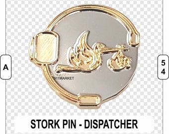 Dispatcher Pin | Etsy