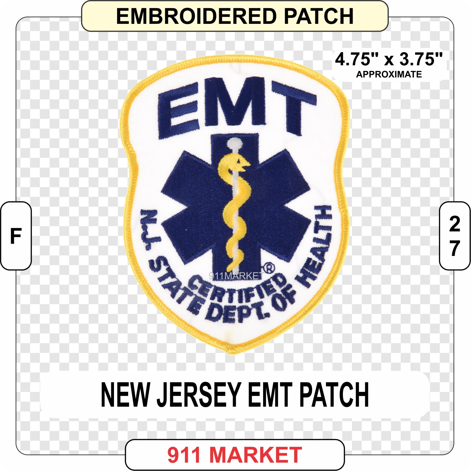 Nj Ems Patch - Etsy