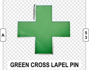 Safety Pin Cross - Etsy