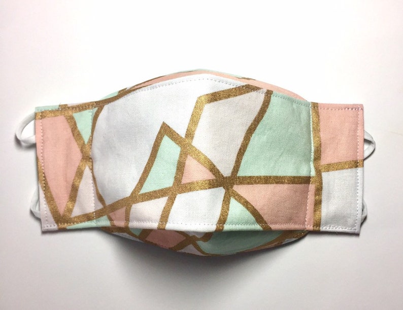 Origami Style Face Mask Rainbow 3D Style 3 Layer Great | Etsy