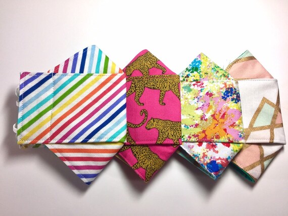 Origami Style Face Mask Rainbow 3D Style 3 Layer Great | Etsy