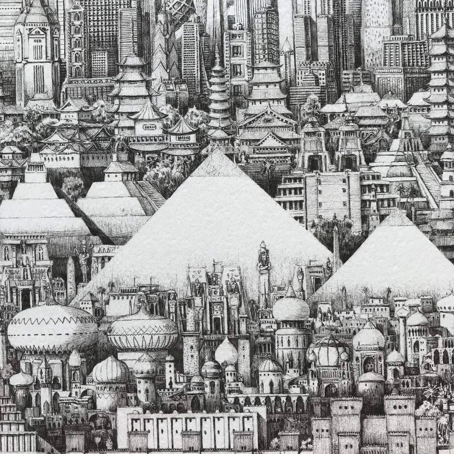 Civilization Rhapsody Art Print, Giclee Art Print, Ancient History Art ...