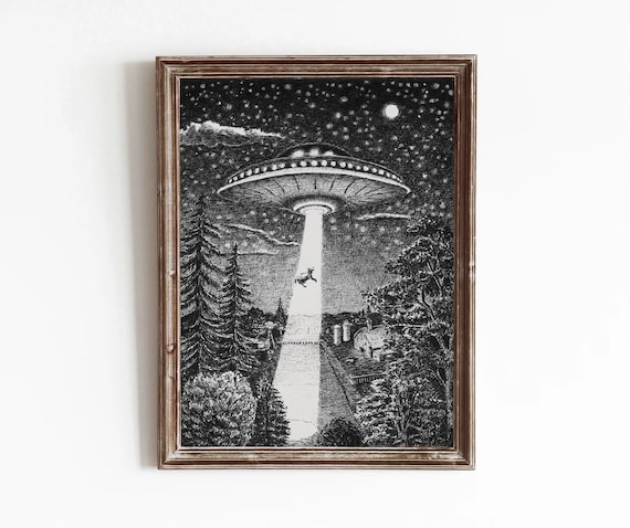 Ufo Drawing Abduction