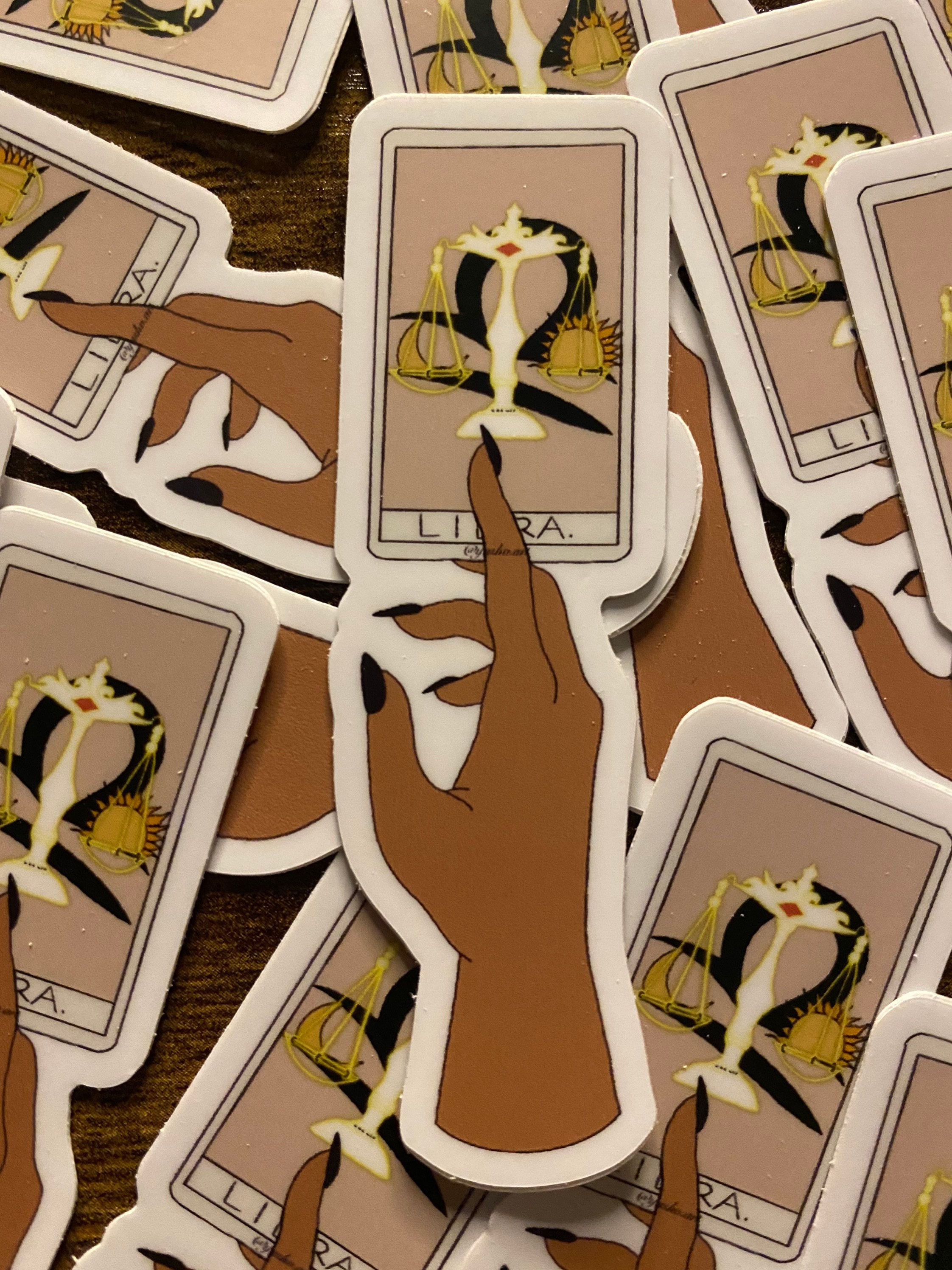 Paper Labels Horoscope Stickers Tarot Spirituality Astrology Stickers ...