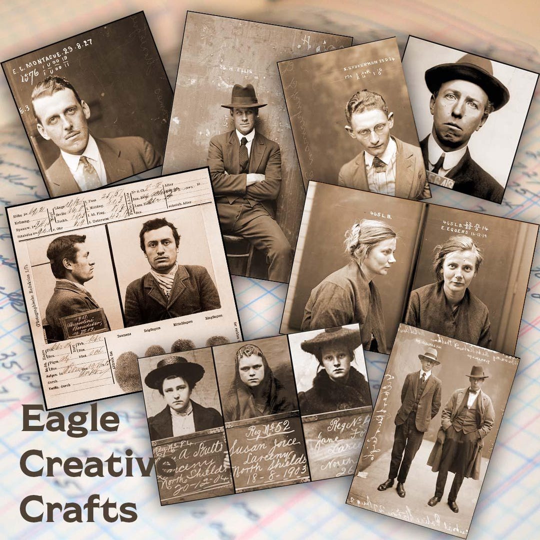 Vintage Convict Mugshot Collection: 32 Historical Images for ...