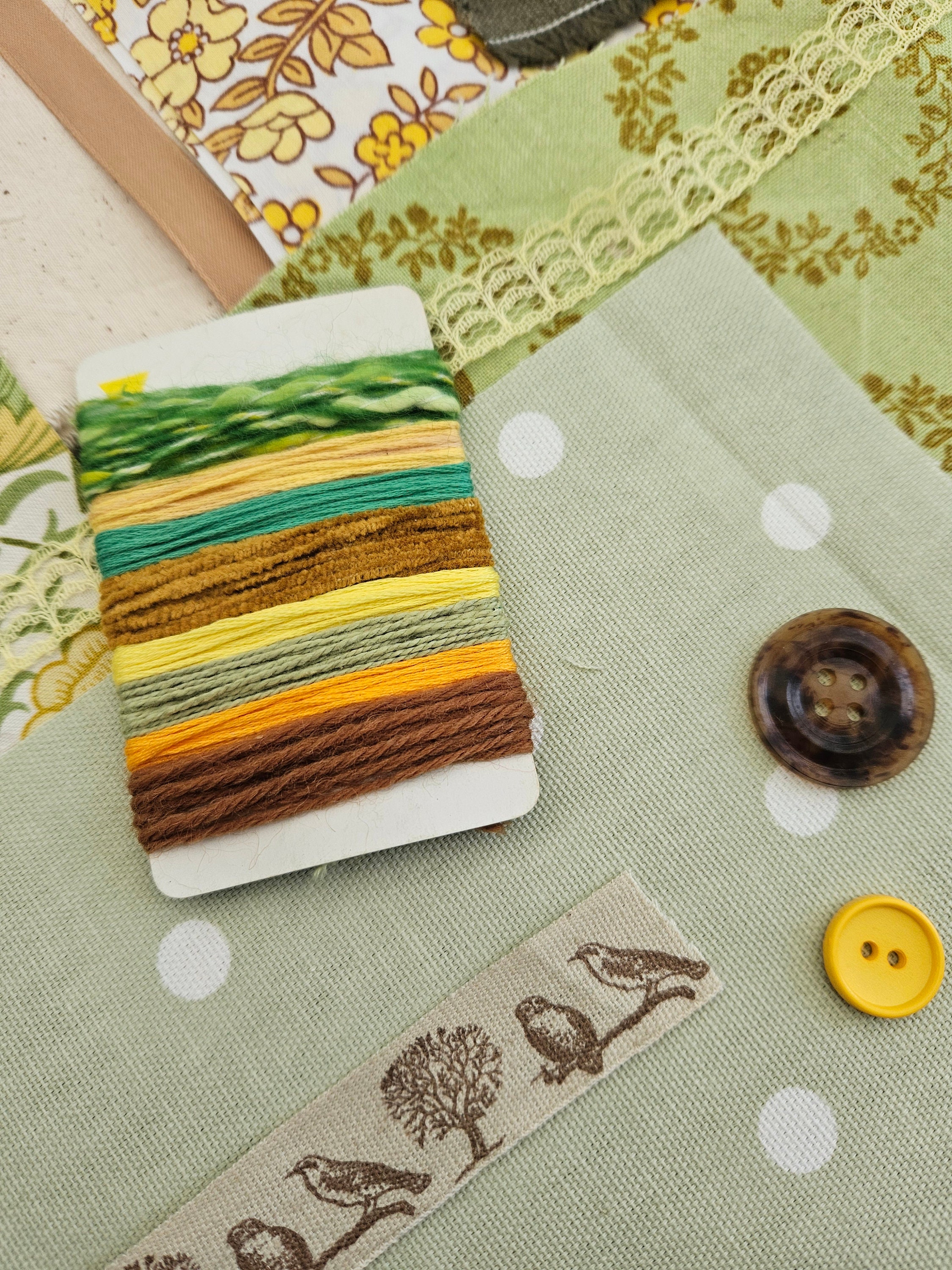 William Morris Stitch Kit | Textile Crafts | Eco-friendly Sewing | Slow ...