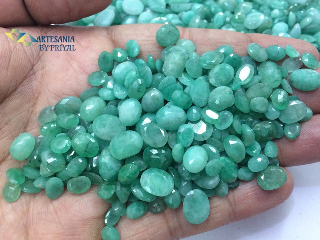 Emerald Oval Loose Emerald Oval 43-75mm 5cts Emerald Oval Milky Emerald ...