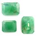 Natural Emerald Octagon 53-79mm Emerald 64mm Emerald 75mm Emerald 68mm ...