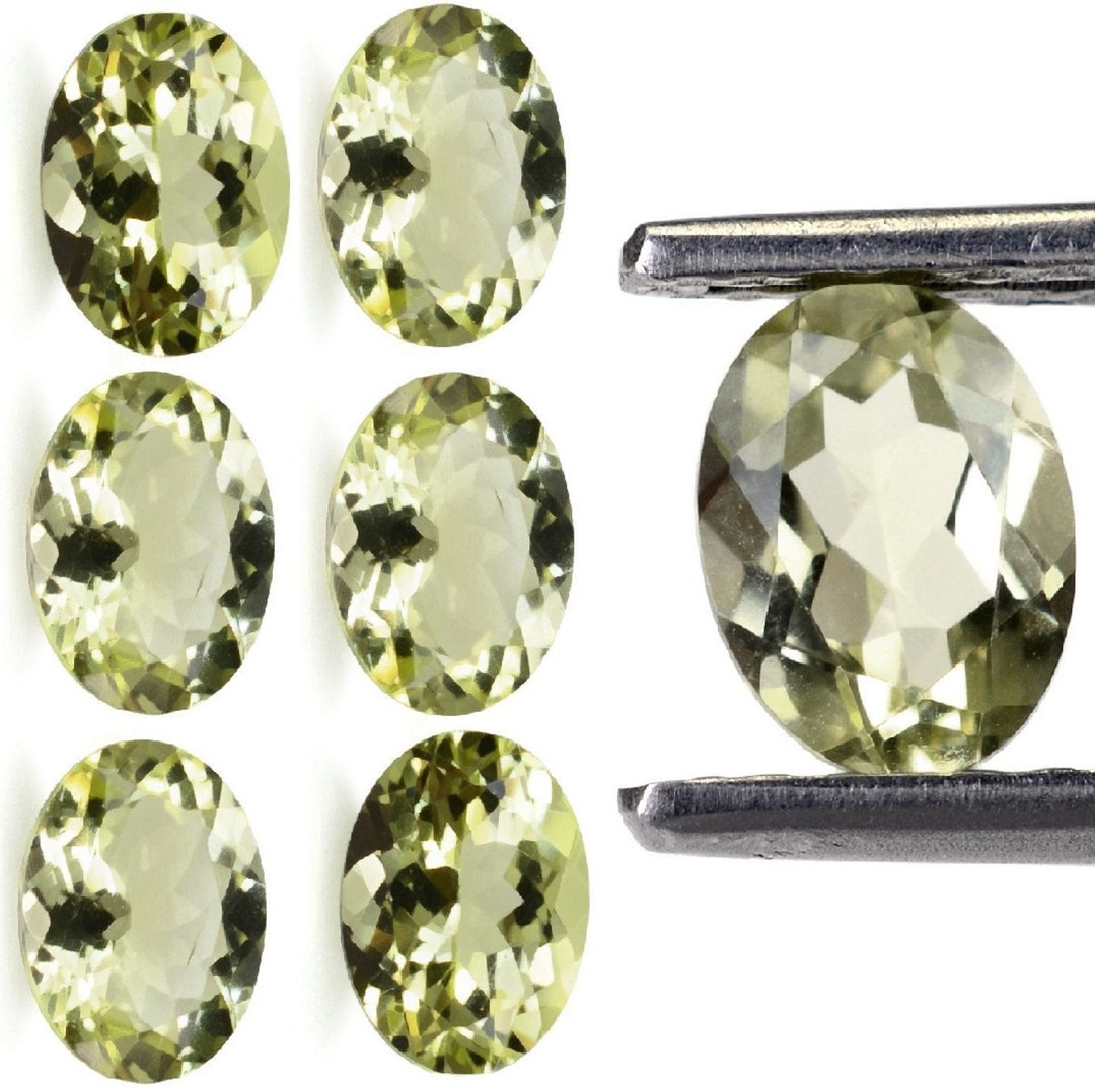 Lemon Quartz Oval Cut 68-1014mm Lemon Quartz 79mm Lemon Quartz 810mm ...