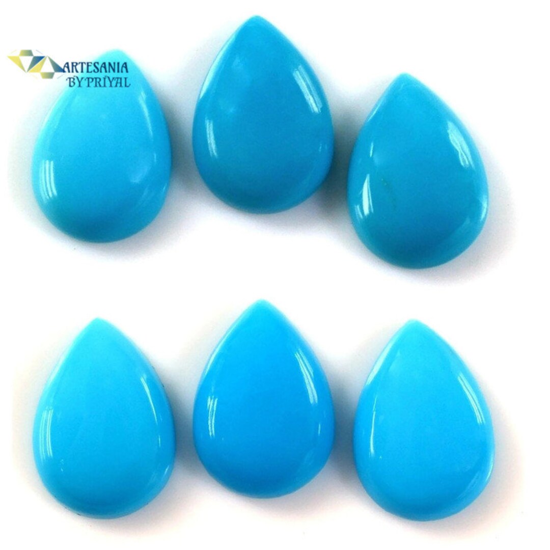 Sleeping Beauty Turquoise Pear 64-810mm Natural Turquoise Pear Loose ...